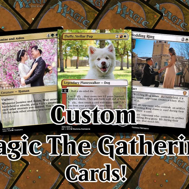 Custom Mtg Cards - Etsy