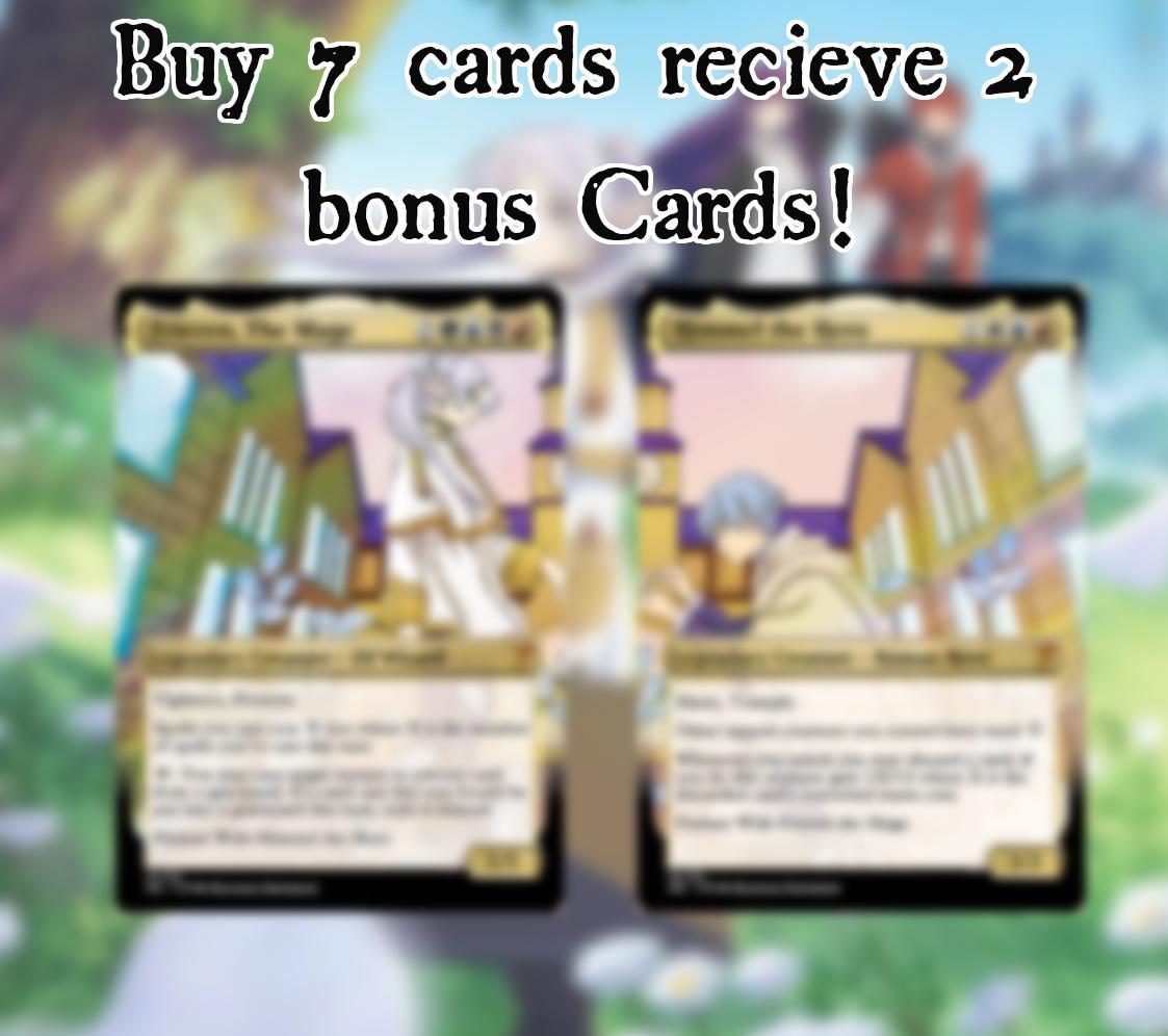 Frieren Magic the Gathering Cards Holographic - Etsy