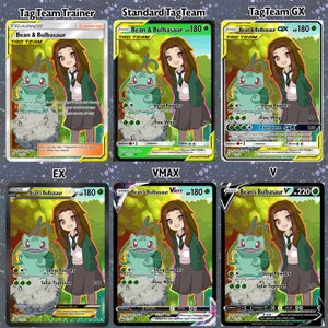 Custom Holo Pokemon Cards ! - Etsy