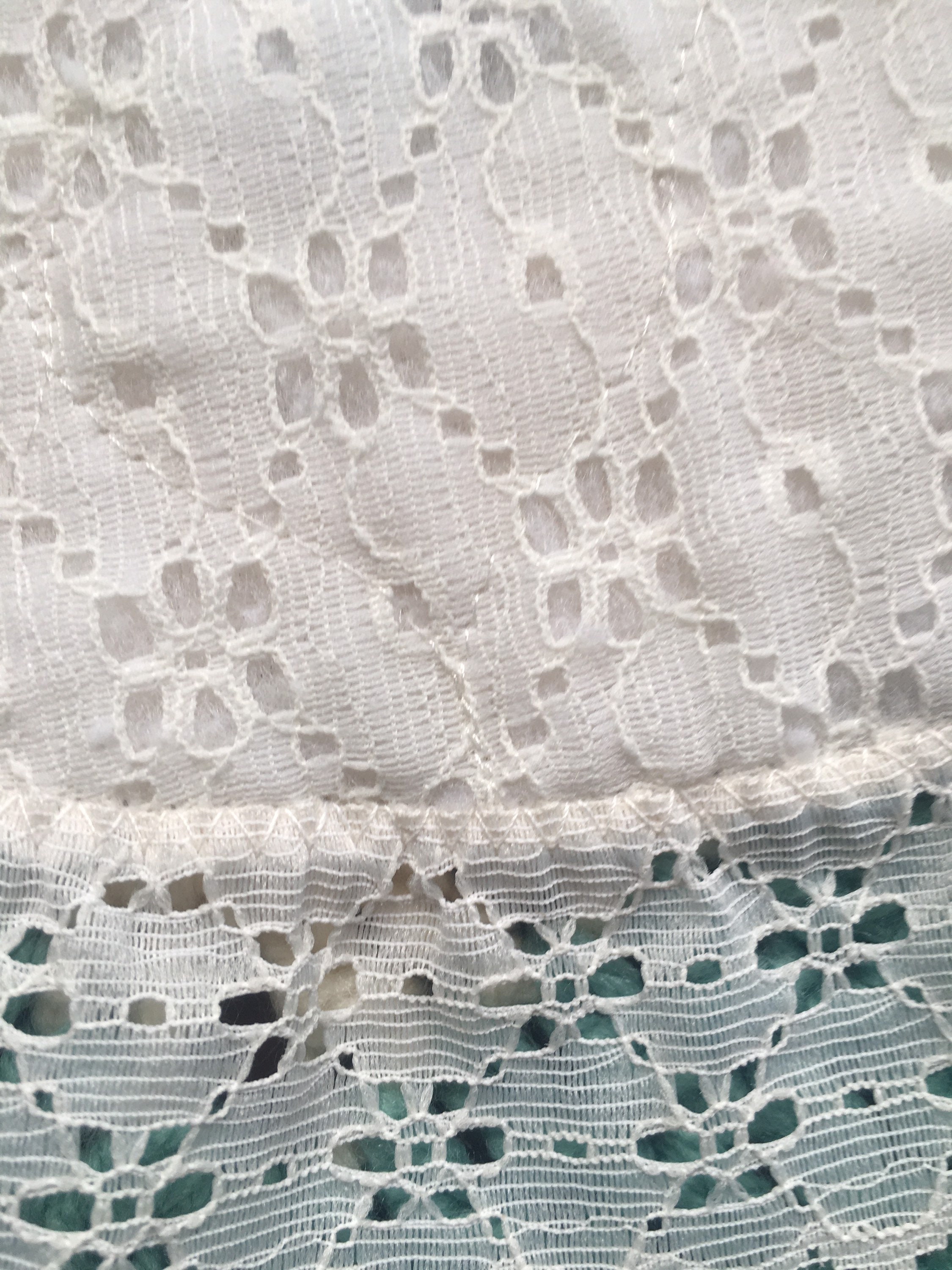 Quilted White Round Doily Lace Trim Cottagecore Country Farmhouse - Etsy