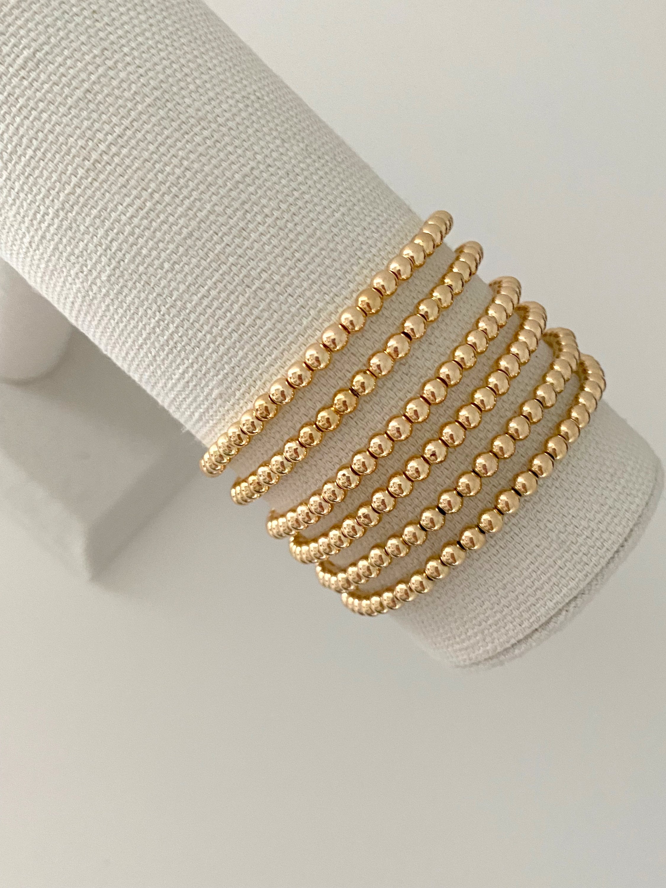 14k Gold Plated Stacking Bracelets | Stackable Bracelets | Stacking ...