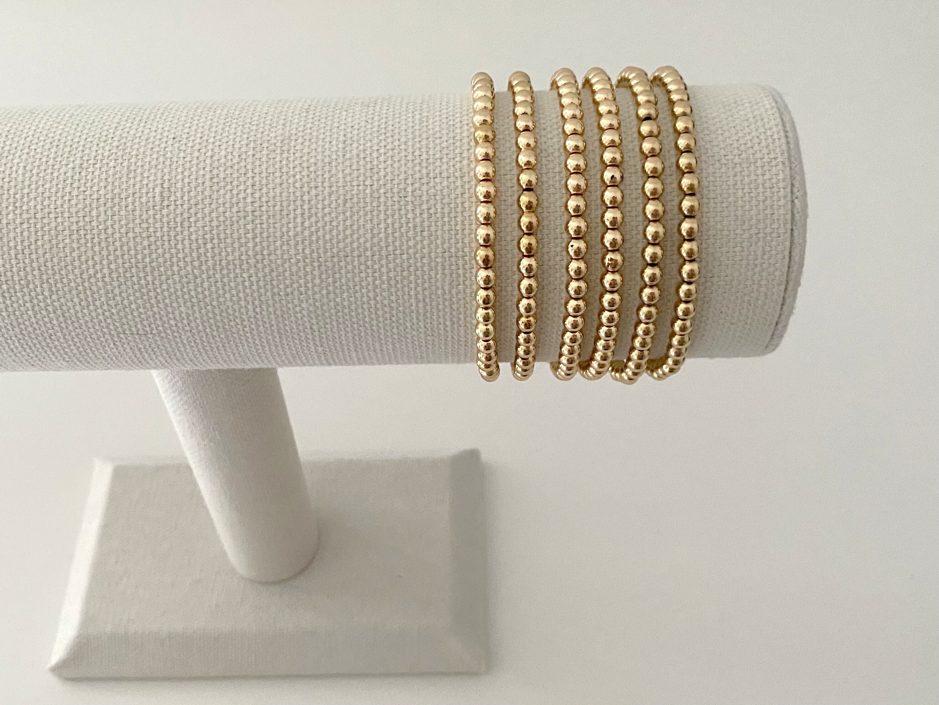 14k Gold Plated Stacking Bracelets | Stackable Bracelets | Stacking ...