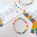First Day of School Bracelet Set Kindergarten Bracelet - Etsy