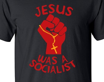 Jesus Socialist Shirt - Etsy