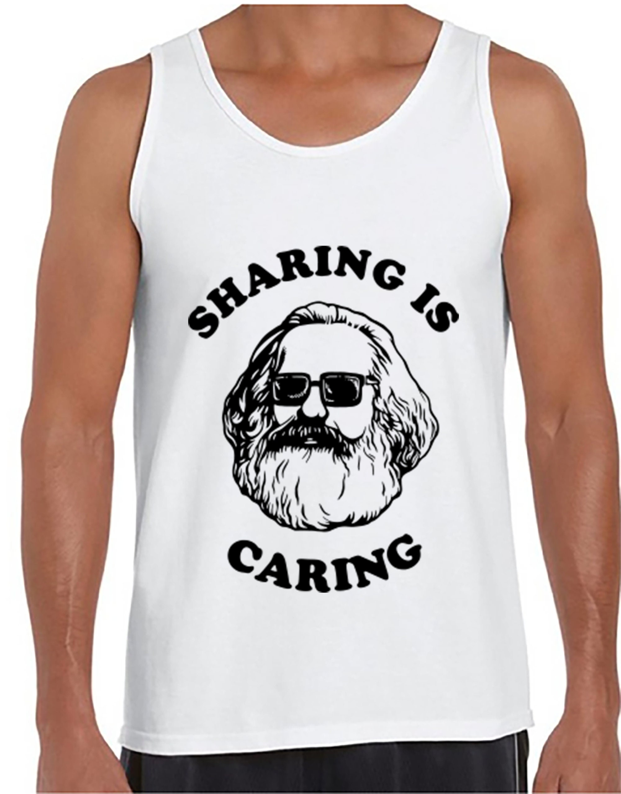 Sharing is Caring Karl Marx Socialist Funny Leftist Tank Top - Etsy