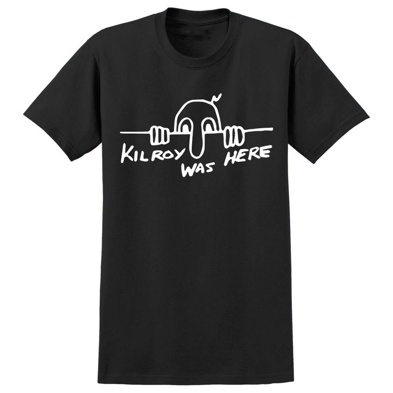 Kilroy Was Here WWII History World War Popular Graffiti meme - Etsy