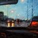 Golden Hour, Original Handmade Oil Painting on Canvas Board ...