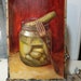 A Dramatic Pickle, Original Handmade Oil Painting on Hardboard ...