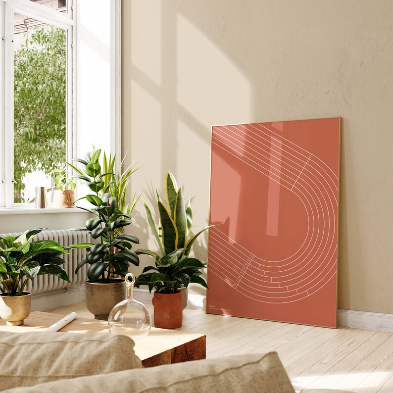 Running Print • Running Poster • Athletics Track • Sports Print • Wall ...