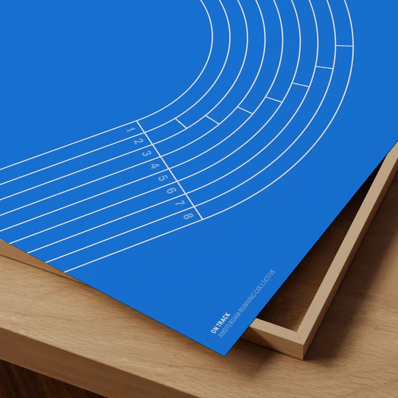 Running Print Running Poster Athletics Track Sports Print Wall Art ...