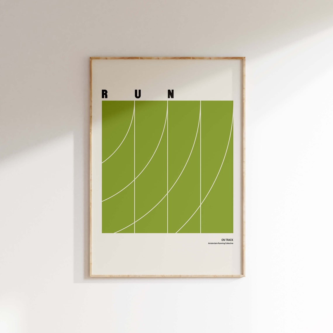 Running Print • Running Poster • Athletics Track • Sports Print • Wall ...