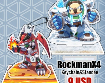 Mega Man Roll Keychain - Etsy