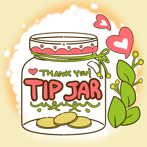 Tip Jar Twitch - Etsy