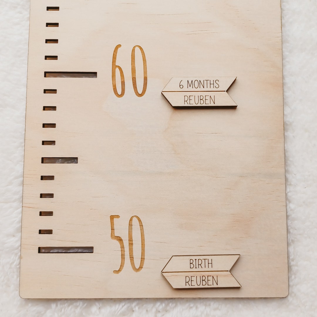 Height Chart Markers Arrow | Personalised Markers for Growth Chart ...