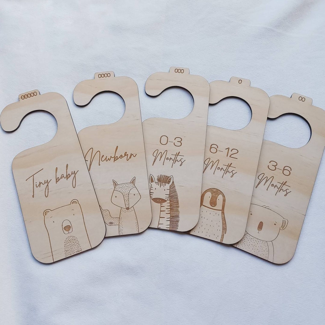 Animals Baby Wardrobe Dividers | Baby Clothes Dividers | Toddler Closet ...