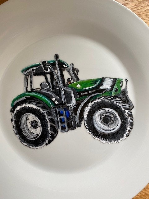 Deutz, Deutz Fahr, Deutz Tractor, Green Tractor, Tractor Art, Original ...