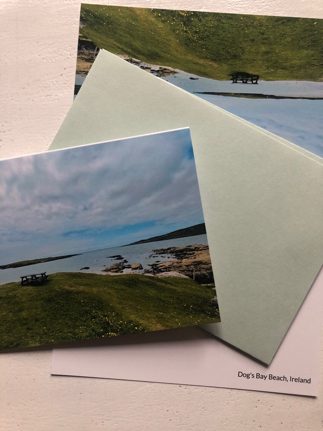 Folding Map of Dog's Bay Beach, Ireland - Etsy