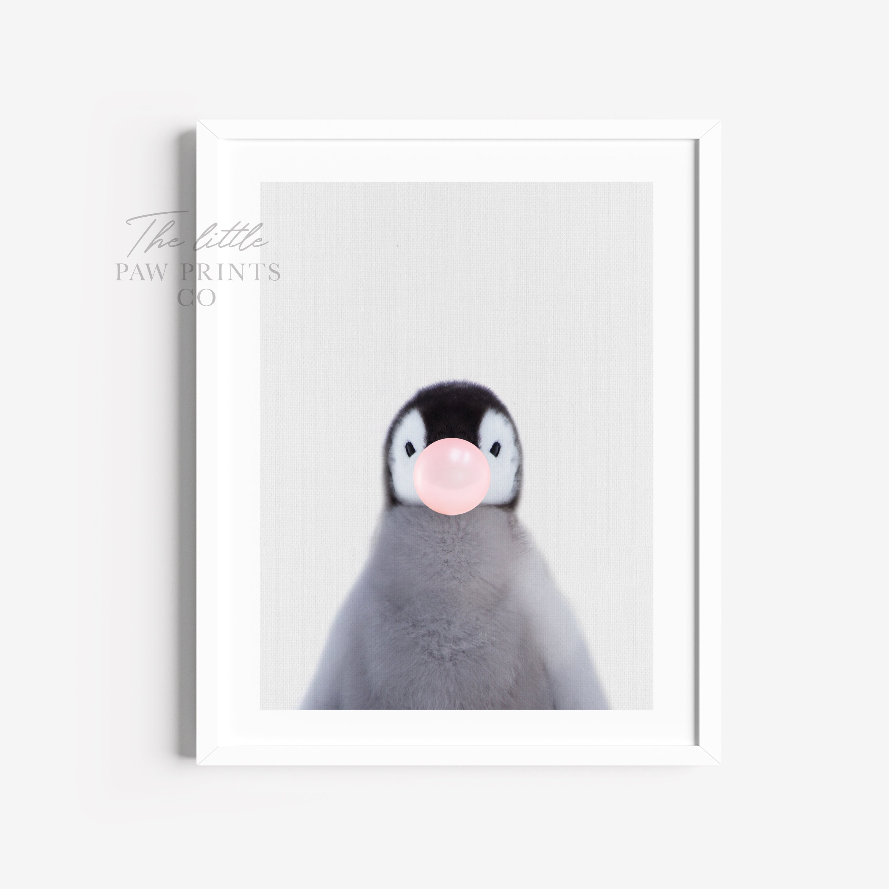 Penguin Print, Nursery Wall Art, Baby Animal Prints, Nursery Decor ...