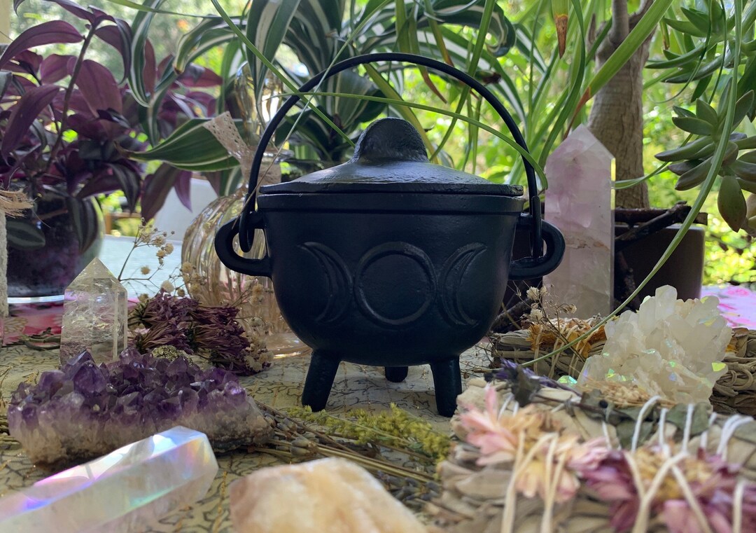 Triple Moon Cauldron - Etsy