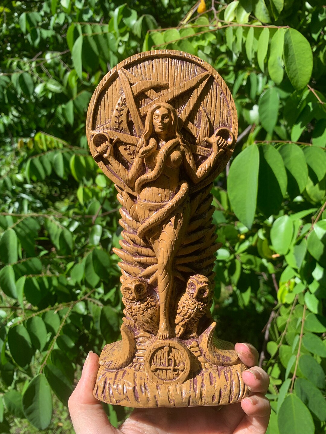 Lilith Mesopotamian Goddess Of Female Empowerment Statue Etsy