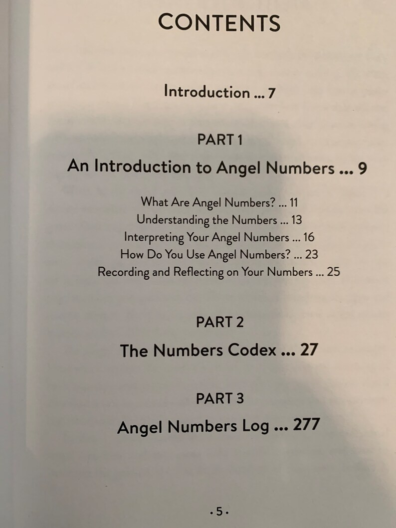 The Angel Numbers Book - Etsy