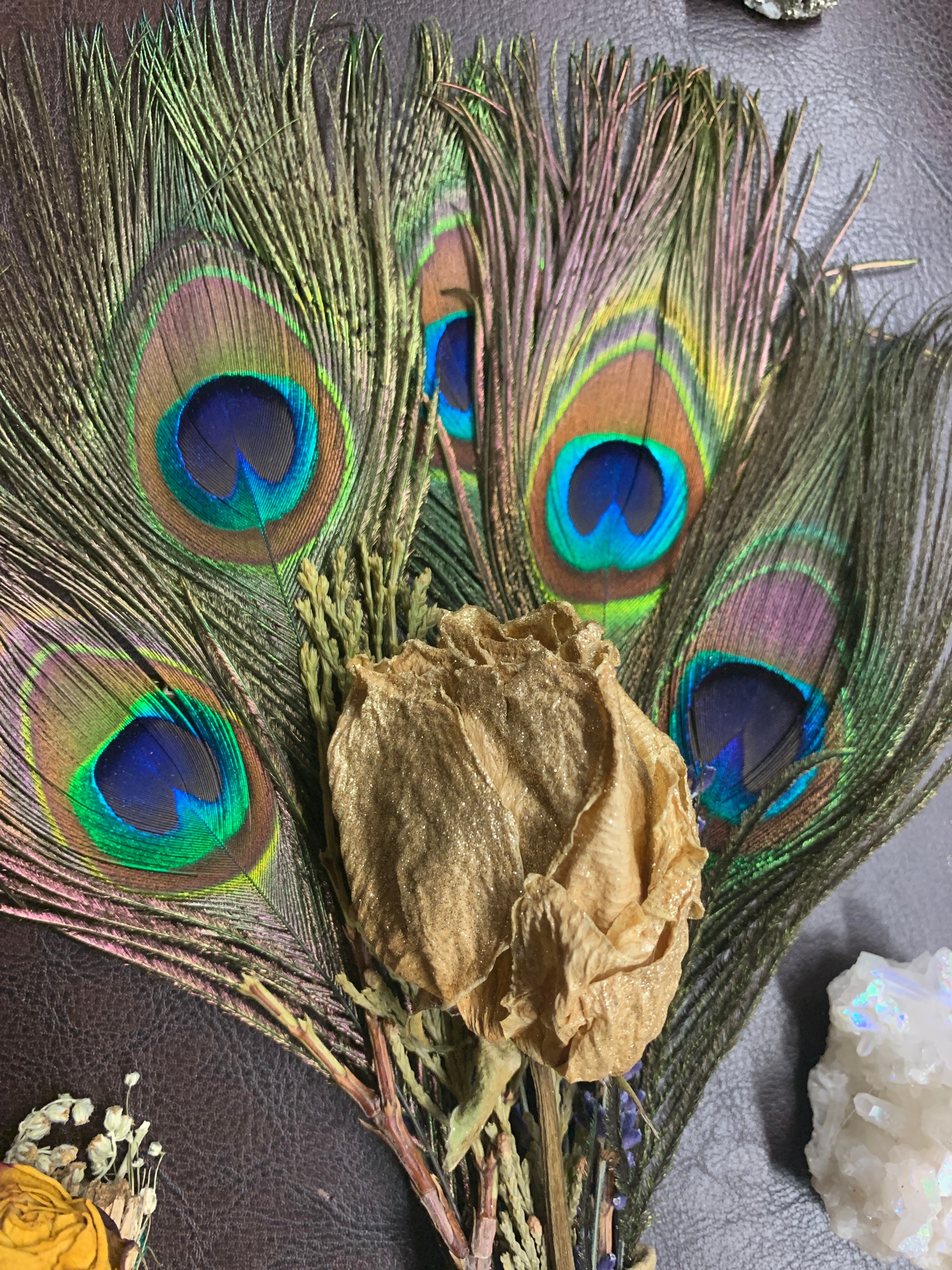 Tree of Life Smudge Feather Wand - Etsy
