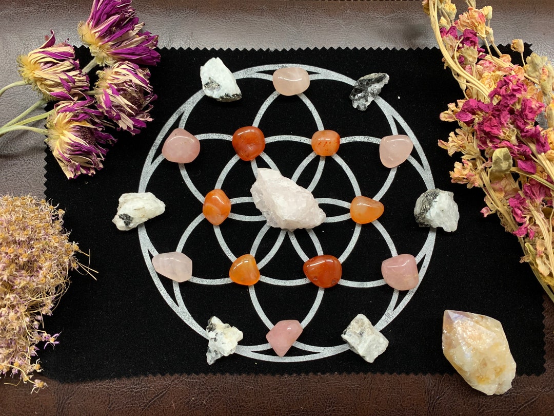 Self Love Crystal Grid - Etsy