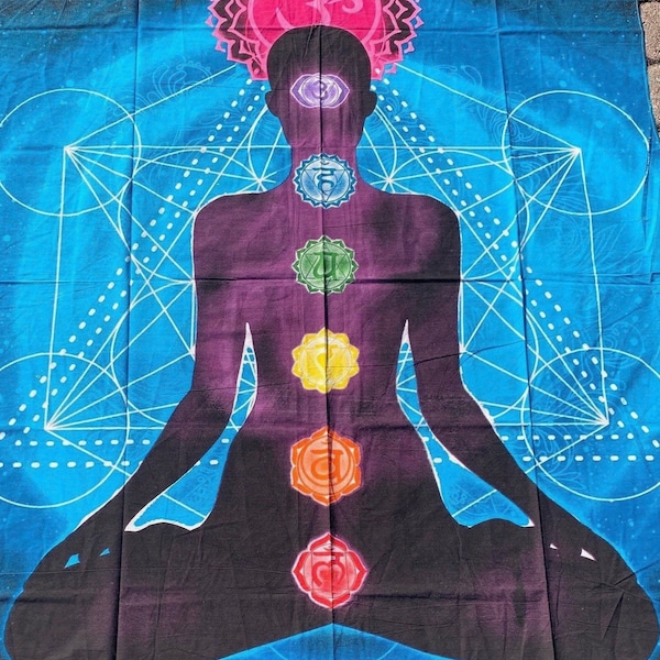 Chakra Tapestry - Etsy