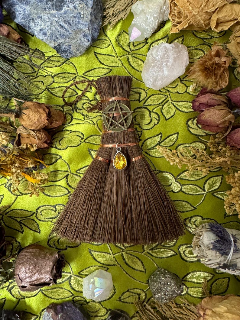 Pentacle Altar Besom 5 to 6” - Etsy