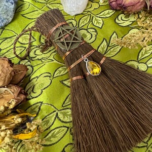 Pentacle Altar Besom 5 to 6” - Etsy