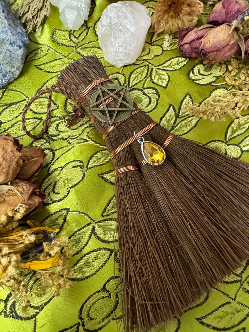 Pentacle Altar Besom 5 to 6” - Etsy