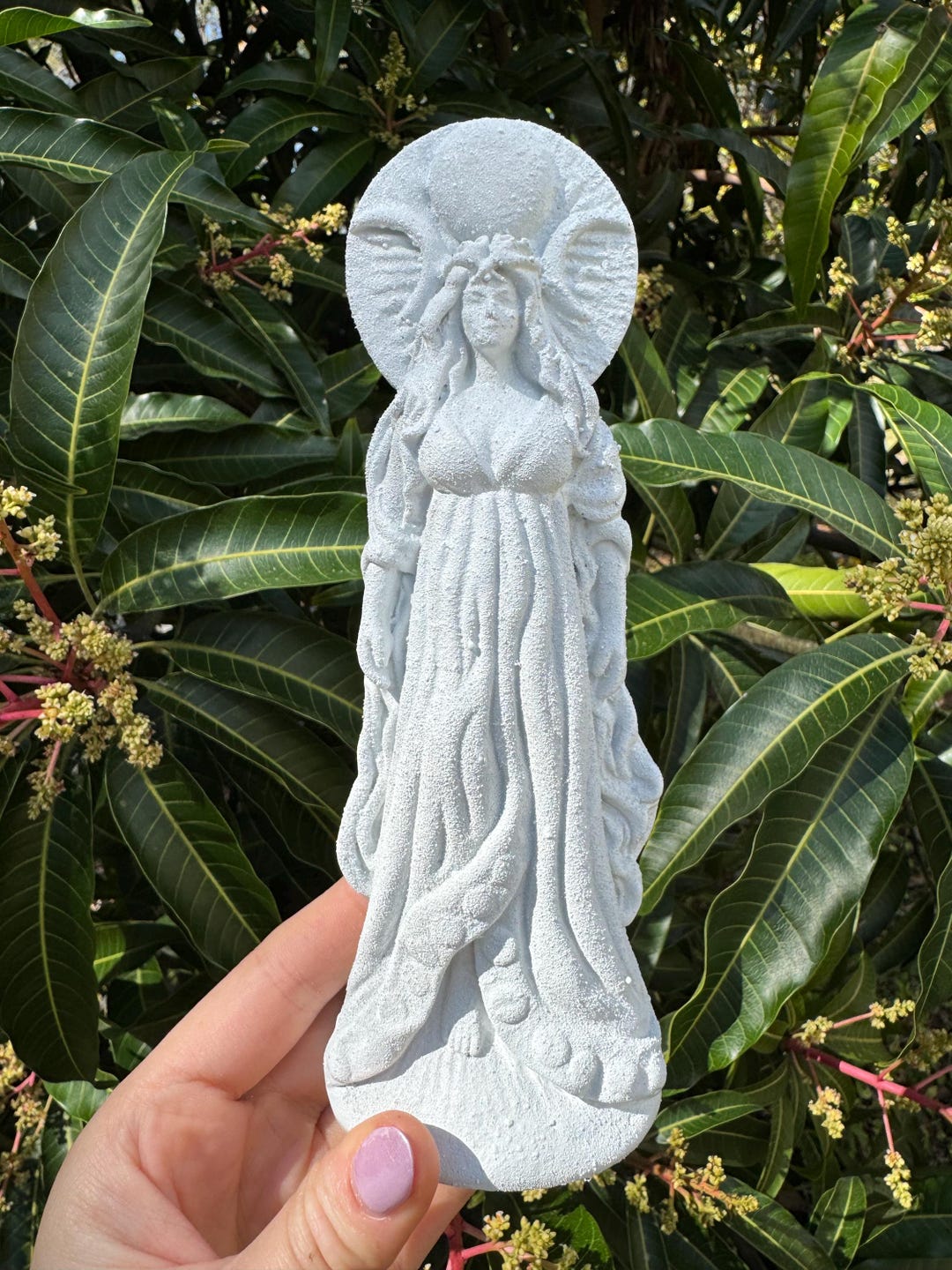 Triple Moon Goddess Statue - Etsy