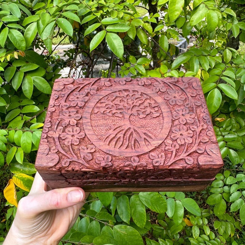 Tree of Life Wood Box - Etsy