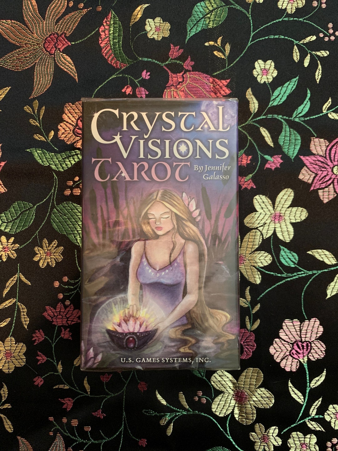 DAMAGED Crystal Visions Tarot Authentic Deck - Etsy