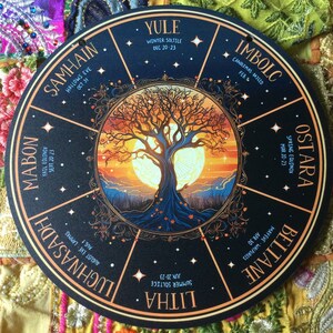 Tree of Life Wheel of the Year - Etsy