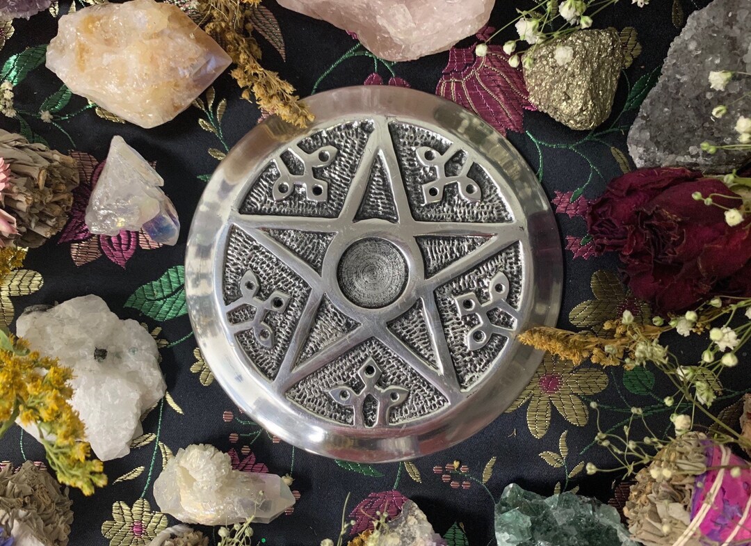 Aluminum Pentacle Altar Tile 5” - Etsy