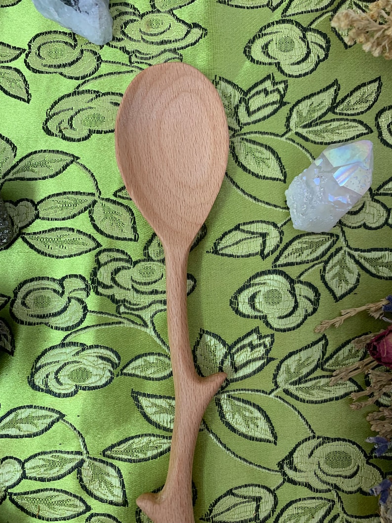 Twig Kitchen Witch Spoon 9.5” - Etsy