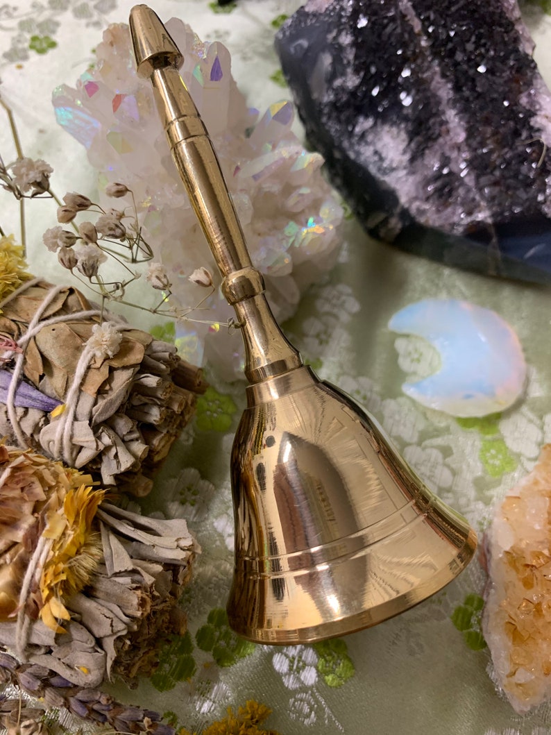 Brass Altar Bell 4” - Etsy