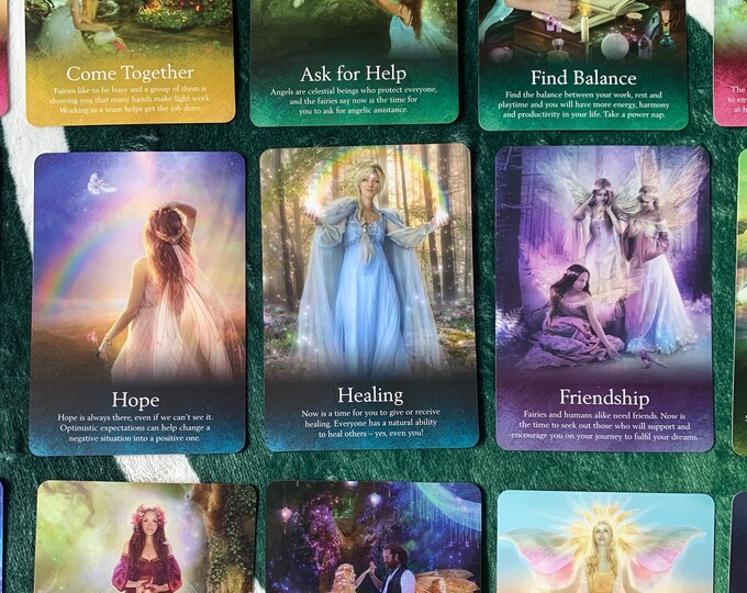 Oracle of the Fairies Authentic Deck - Etsy