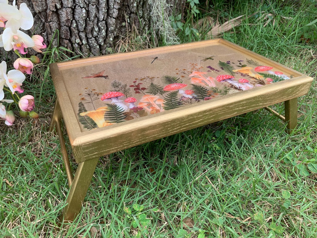 Golden Morning Vintage Tray Table - Etsy