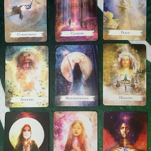 Spellcasting Oracle Cards Authentic Deck - Etsy