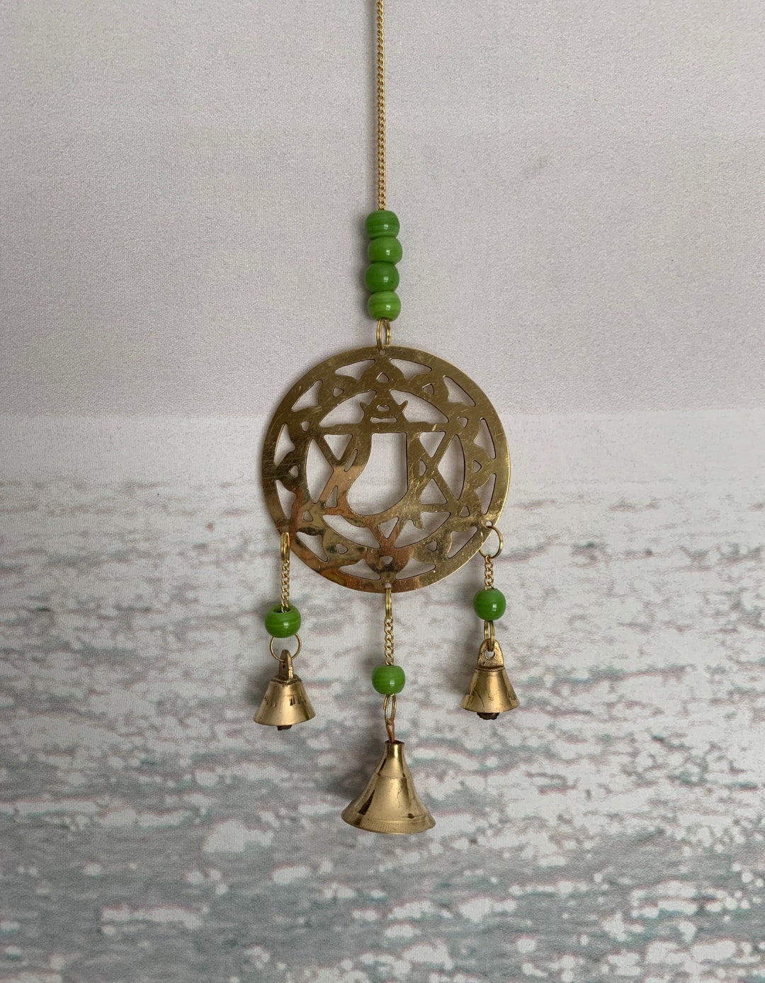 Heart Chakra Wind Chime - Etsy