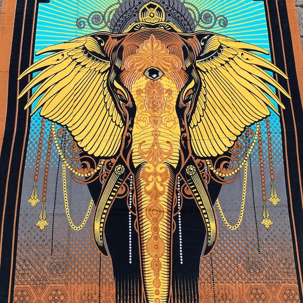 Elephant Tapestry - Etsy