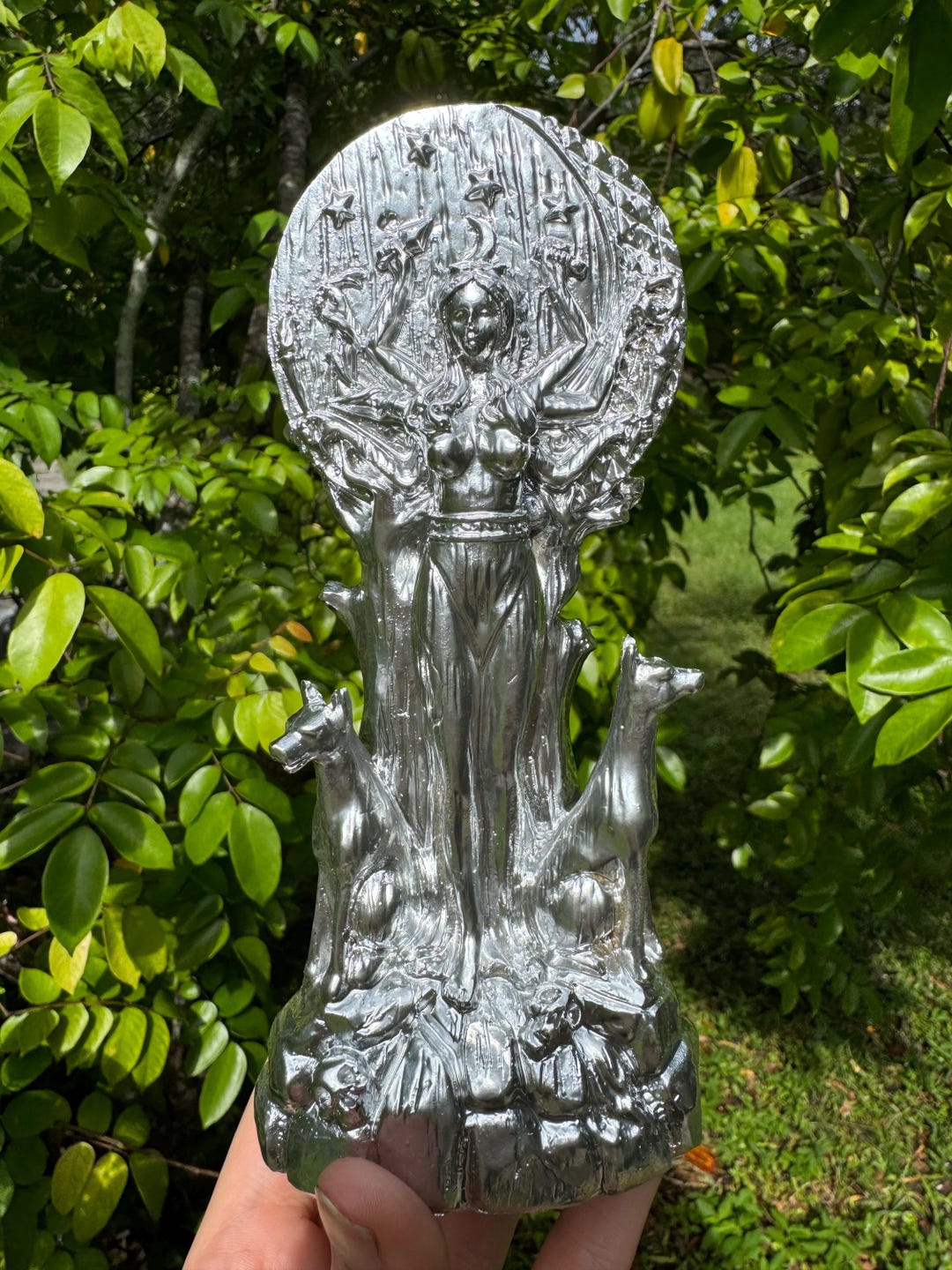 Hecate Triple Moon Goddess - Etsy
