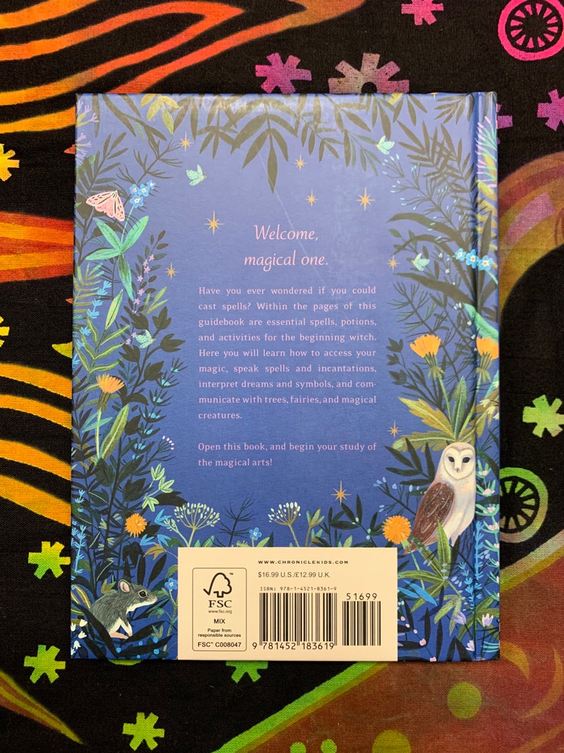 The Little Witchs Book of Spells - Etsy