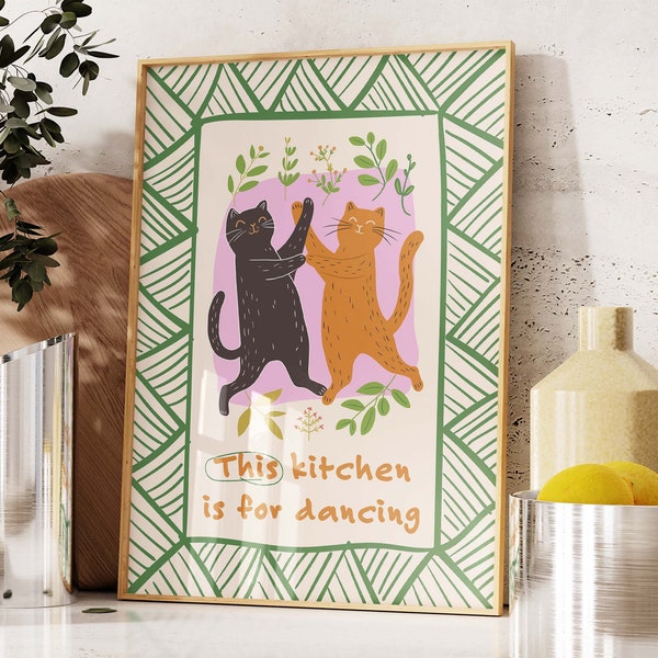 Cat Kitchen Decor - Etsy