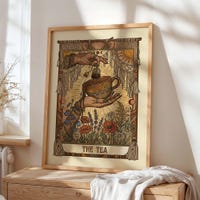 Breakfast Tea Poster - SET OF 3 - Tea Poster, Kitchen Wall Art, Retro ...