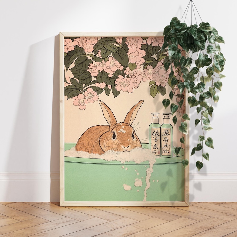 Japanese Rabbit - Etsy