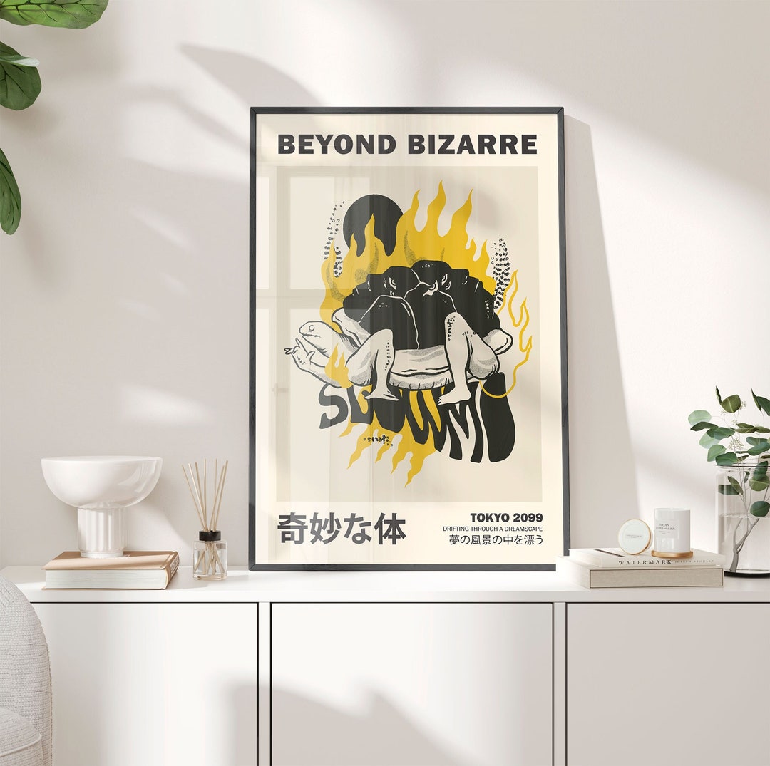 Beyond Bizarre Poster Surreal Print Bizarre Turtle Body - Etsy