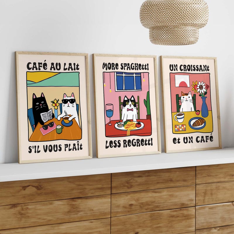 Cat Food Area Decor - Etsy UK